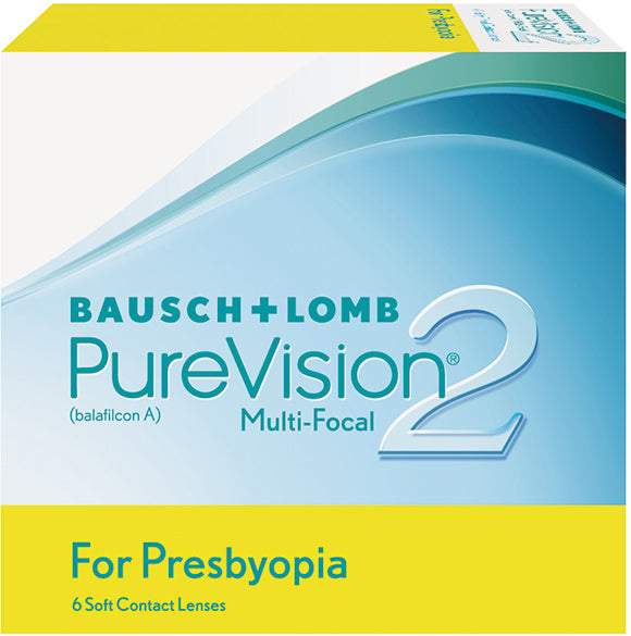 Bausch + Lomb PureVision®2 Multi-Focal for Presbyopia Monthly Overnight ...